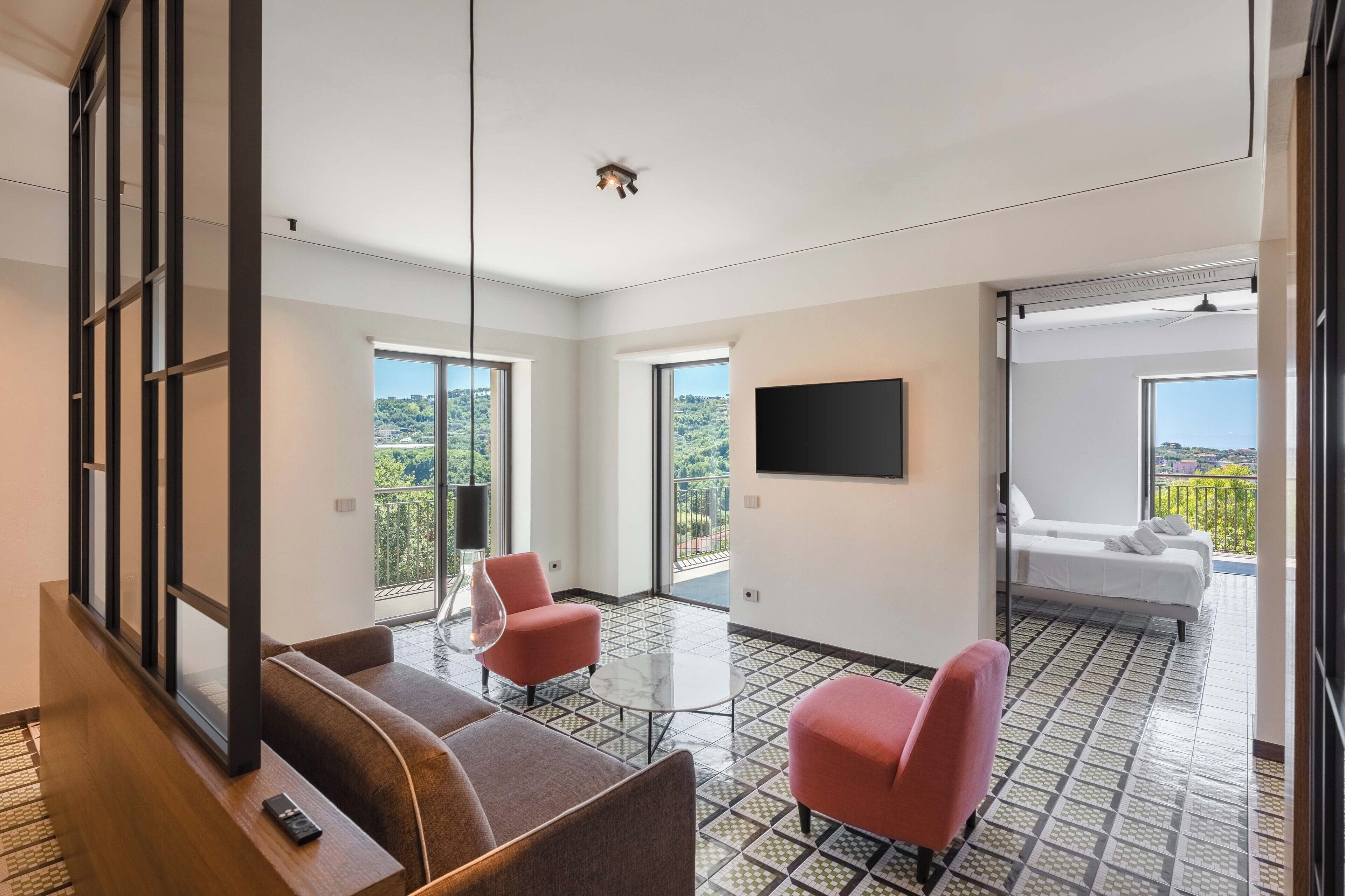 Spacious 6-bedroom Villa With Ac In Marvelous Massa Lubrense - Sorrent