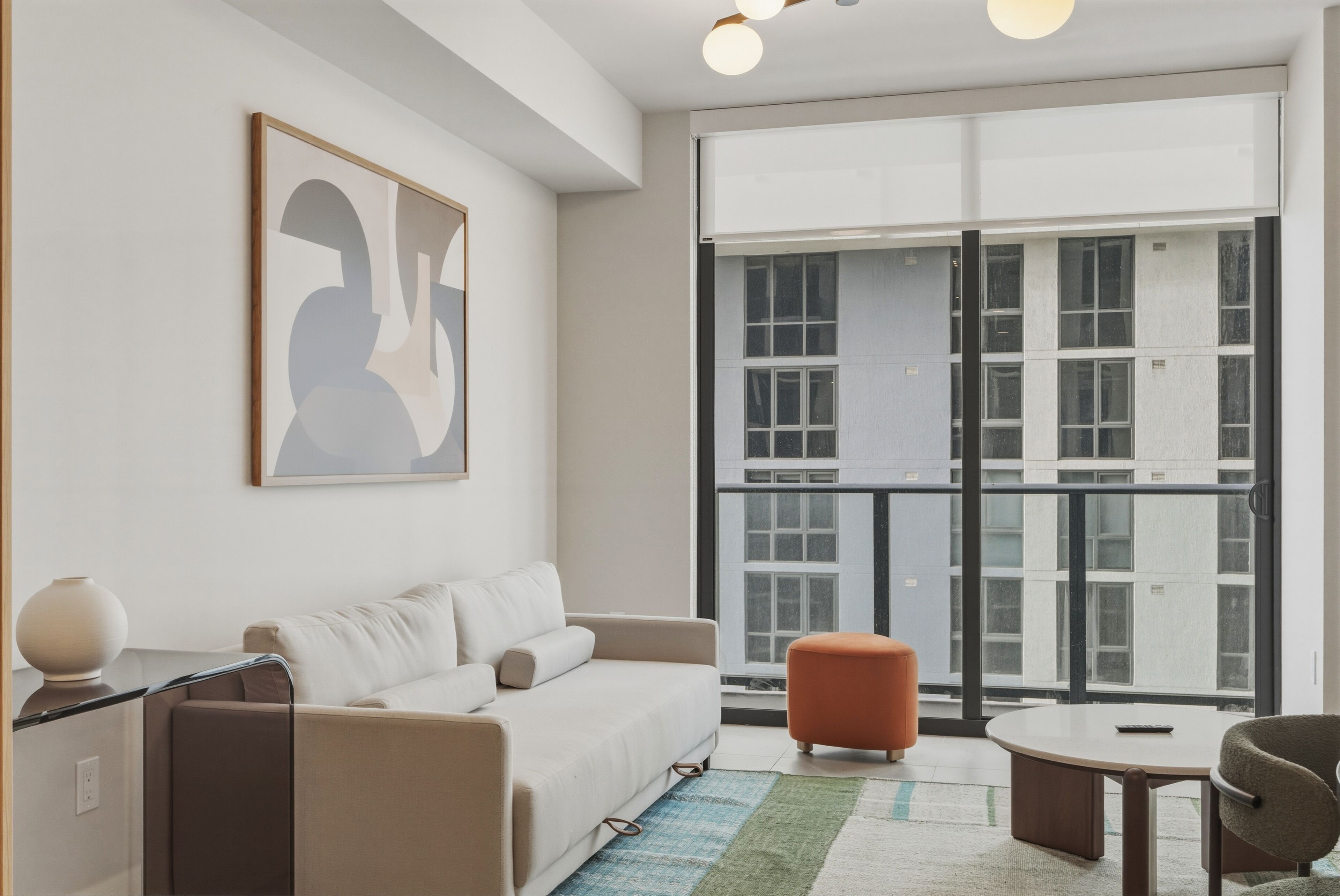 Apartamento Comfort, Vista para a cidade | Sala de estar