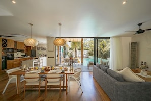 Villa de Luxo, 3 quartos, vista para a piscina | Vista do quarto