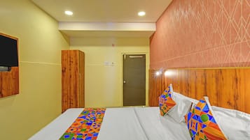 Lençóis de algodão egípcio, roupa de alta qualidade, cofre no quarto