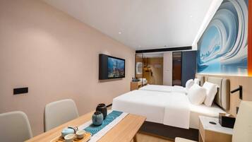 Quarto Twin Superior | Cortinas/cortinados opacos, quartos insonorizados