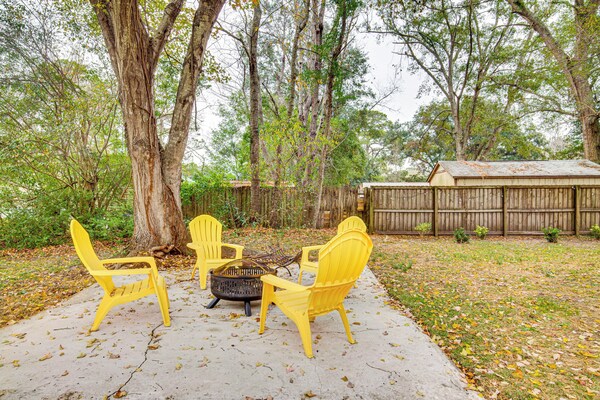 Relax Fireside: Family Home 6 Mi To Dtwn Beaufort! - Port Royal, SC