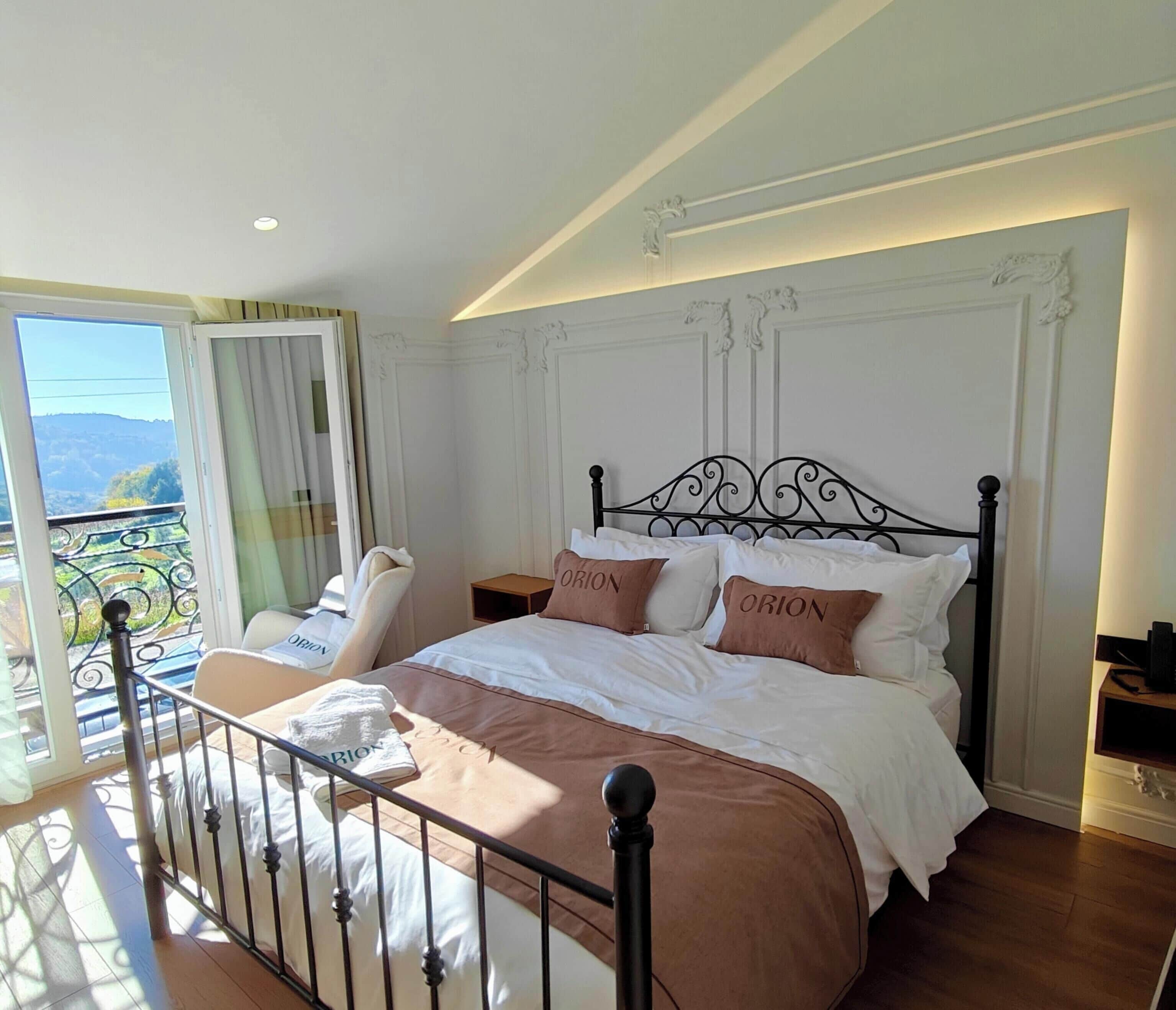 Quarto Duplo Deluxe, vista para a baía | Cofre no quarto, quartos insonorizados, Wi-fi grátis 