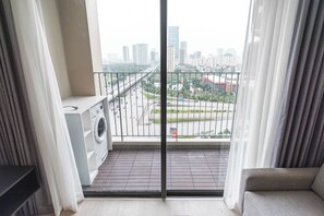 Apartamento Deluxe, 2 quartos, varanda, Vista para a cidade | Vista da varanda