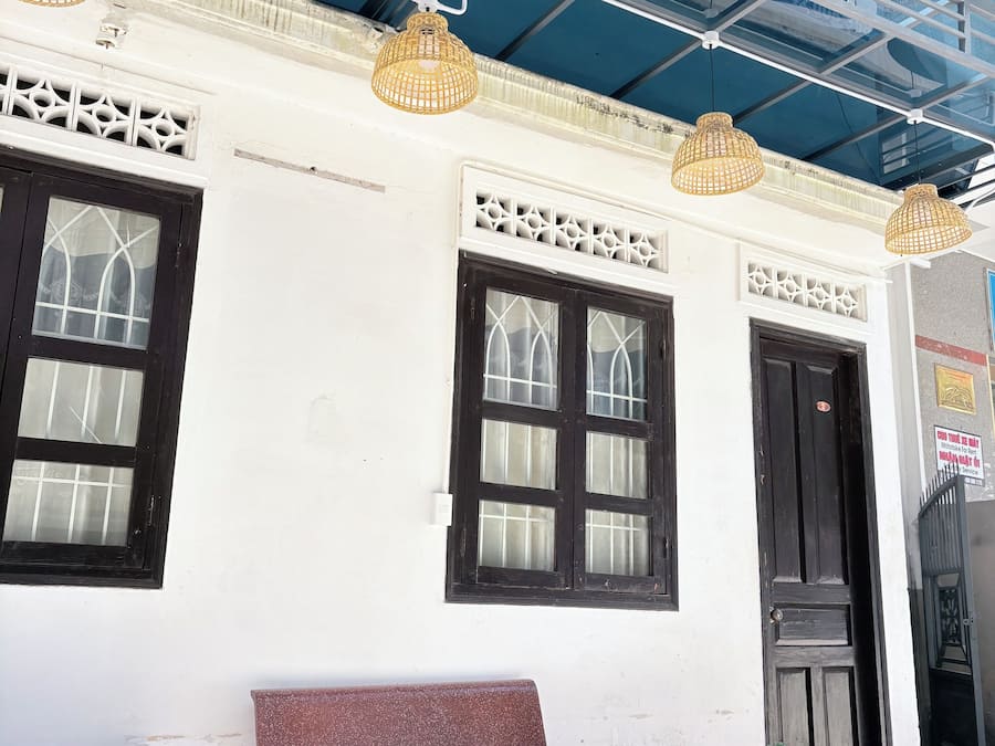 Fachada da propriedade