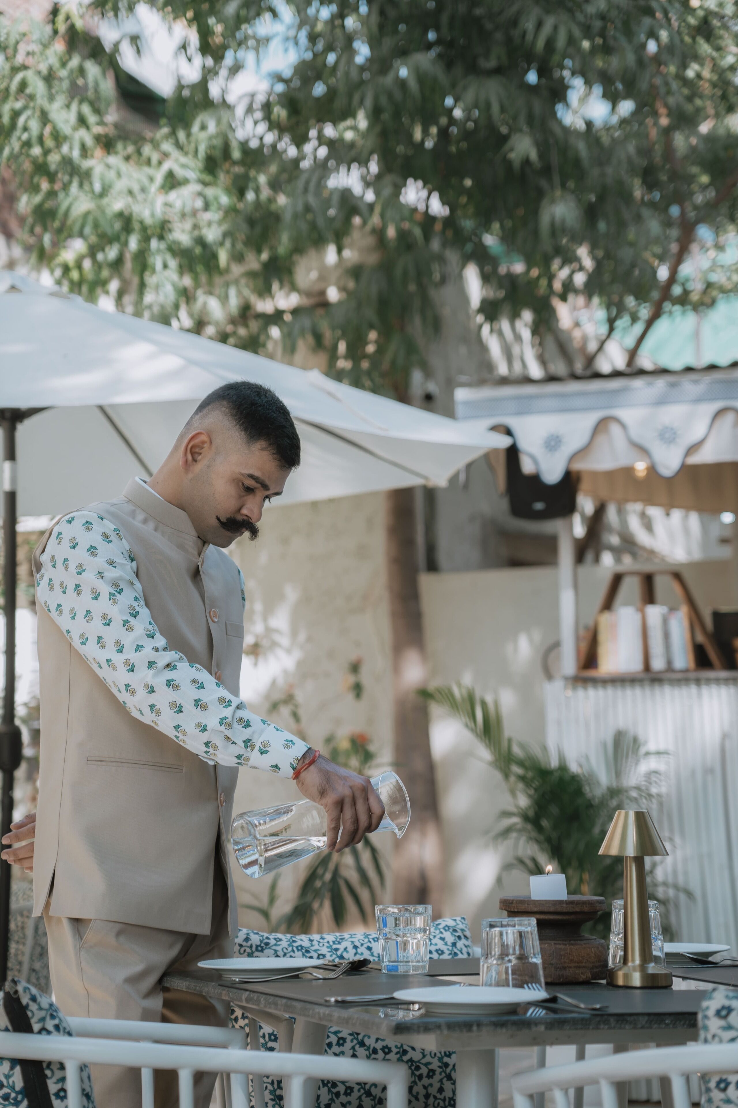 Refeições ao ar livre