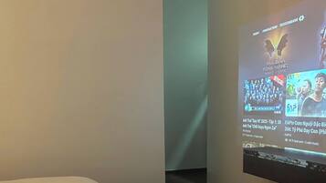 Quarto casal, vista para o pátio | Wi-Fi de cortesia