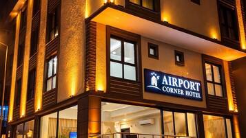 Entrada do alojamento