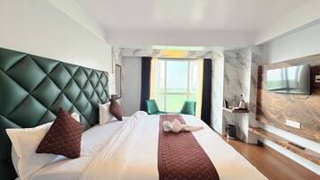 Quarto casal ou duplo premium | Escrivaninha, Wi-Fi de cortesia