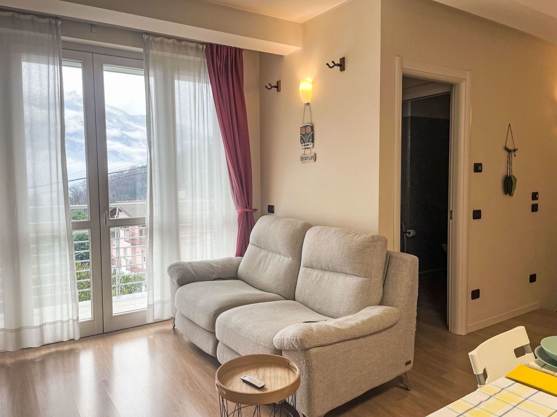 Joli Appartement Pour 5 Personnes Avec Wifi, Piscine, Tv Et Patio - Menaggio
