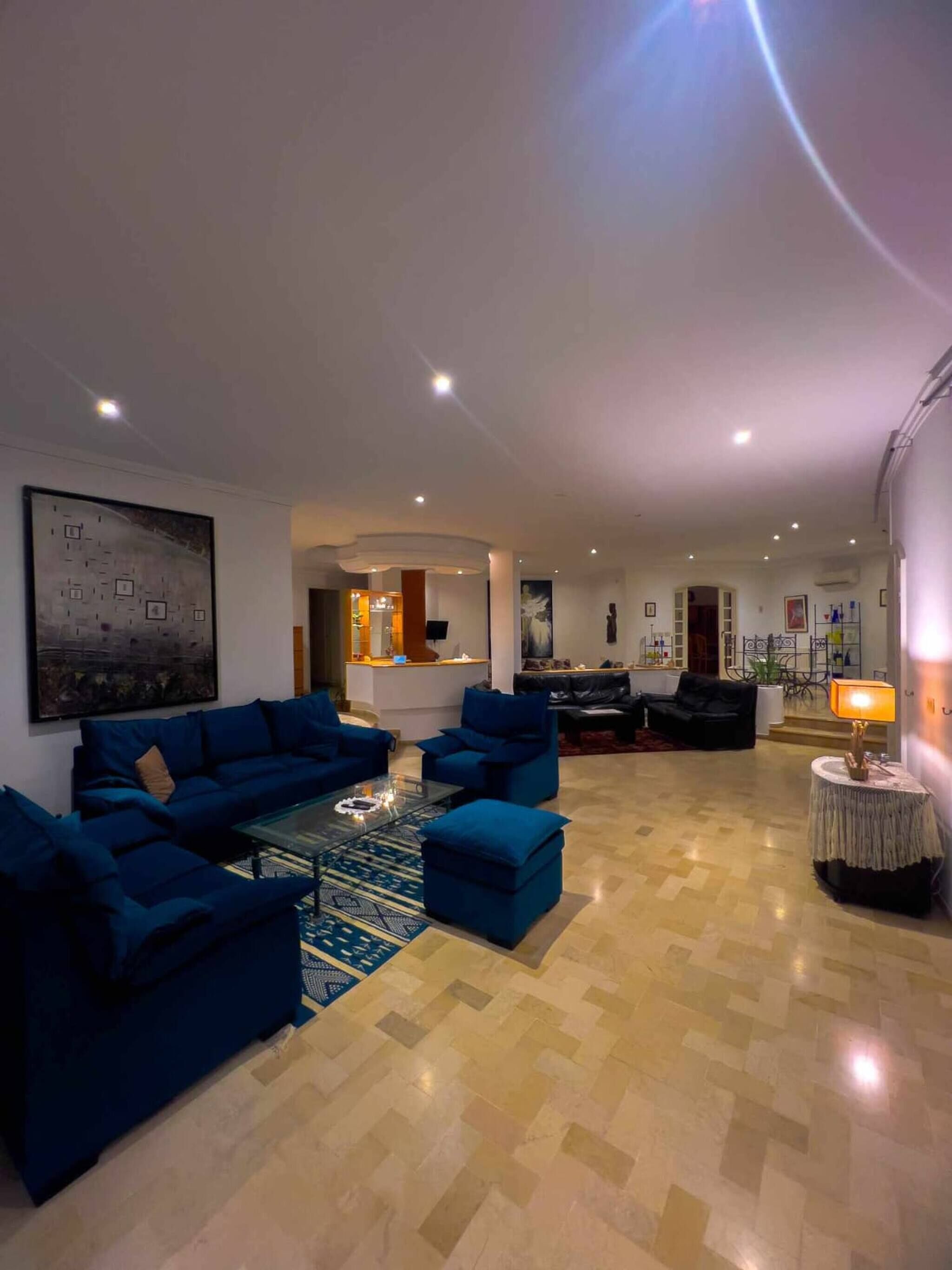 Villa, 4 quartos, acessível, fumadores | Sala