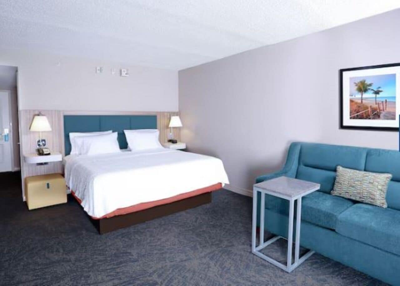 King Study Suite W/ Sofa Bed | Workspace + Fitness - Wesley Chapel, FL