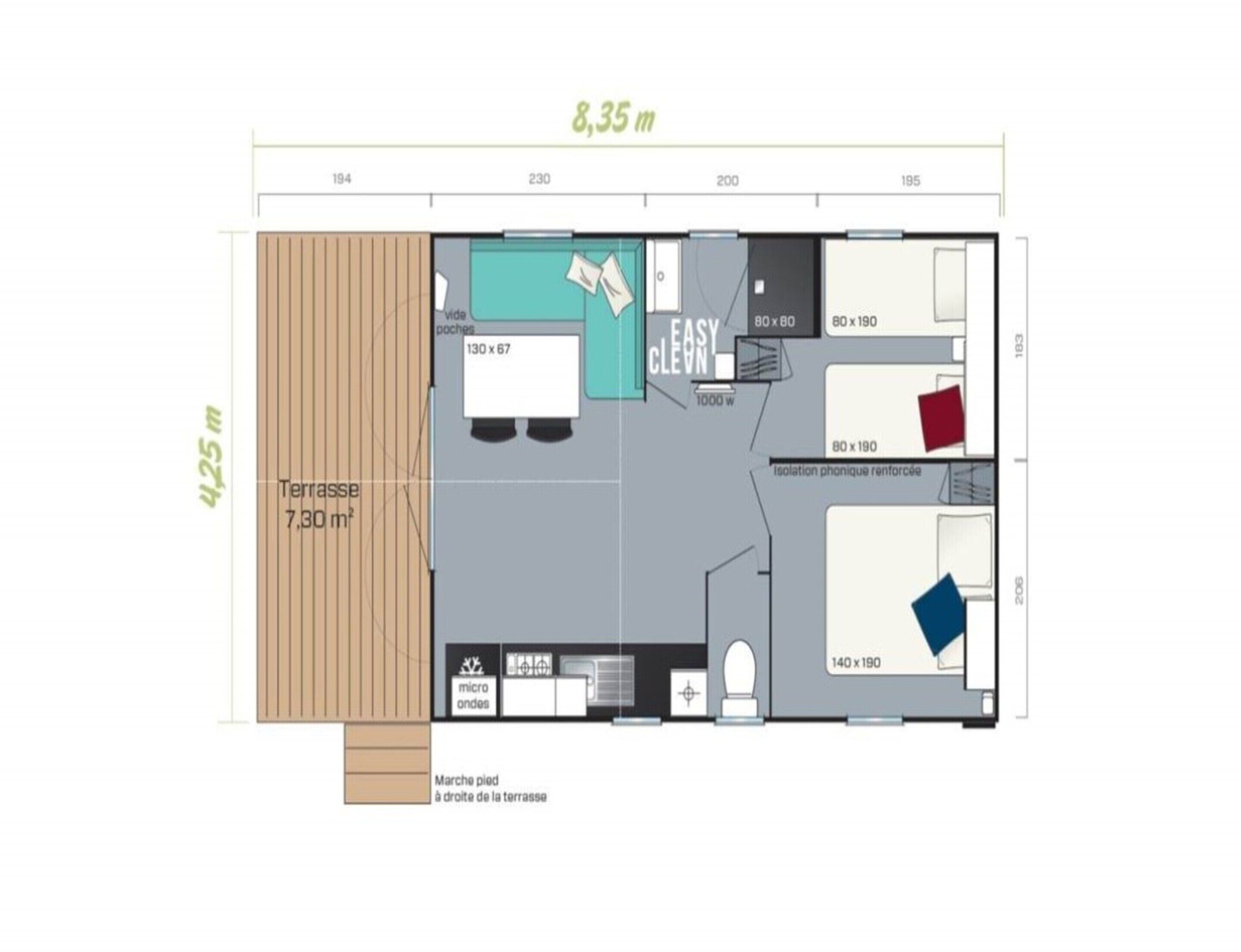 Casa | Planta do andar