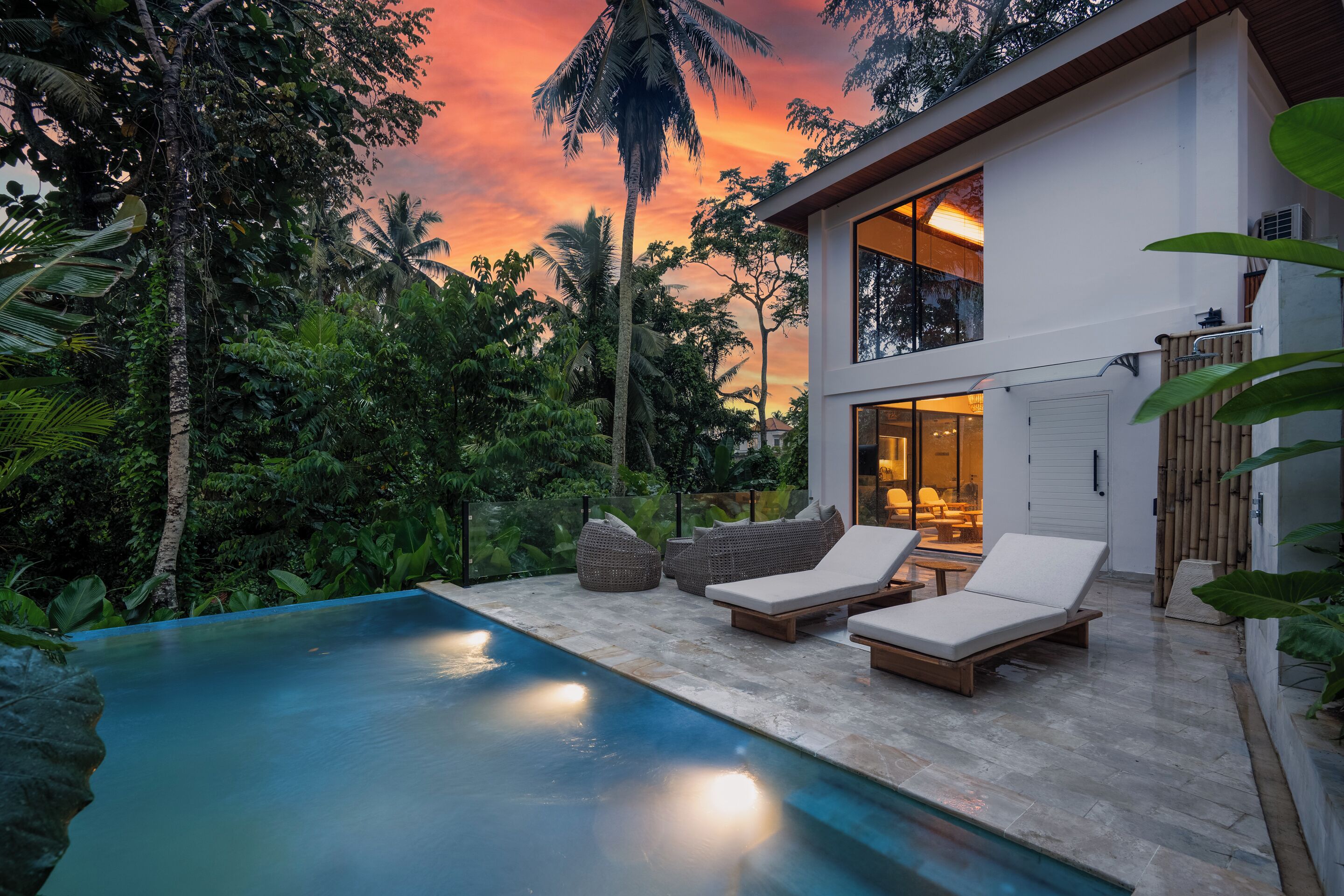 2br Seraya Villa with Private Pool | Piscina privativa