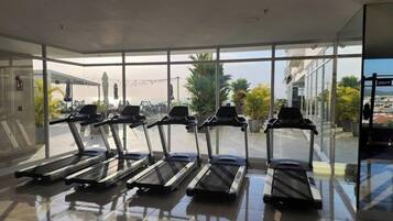 Apartamento, 2 quartos, acessível | Academia de ginástica