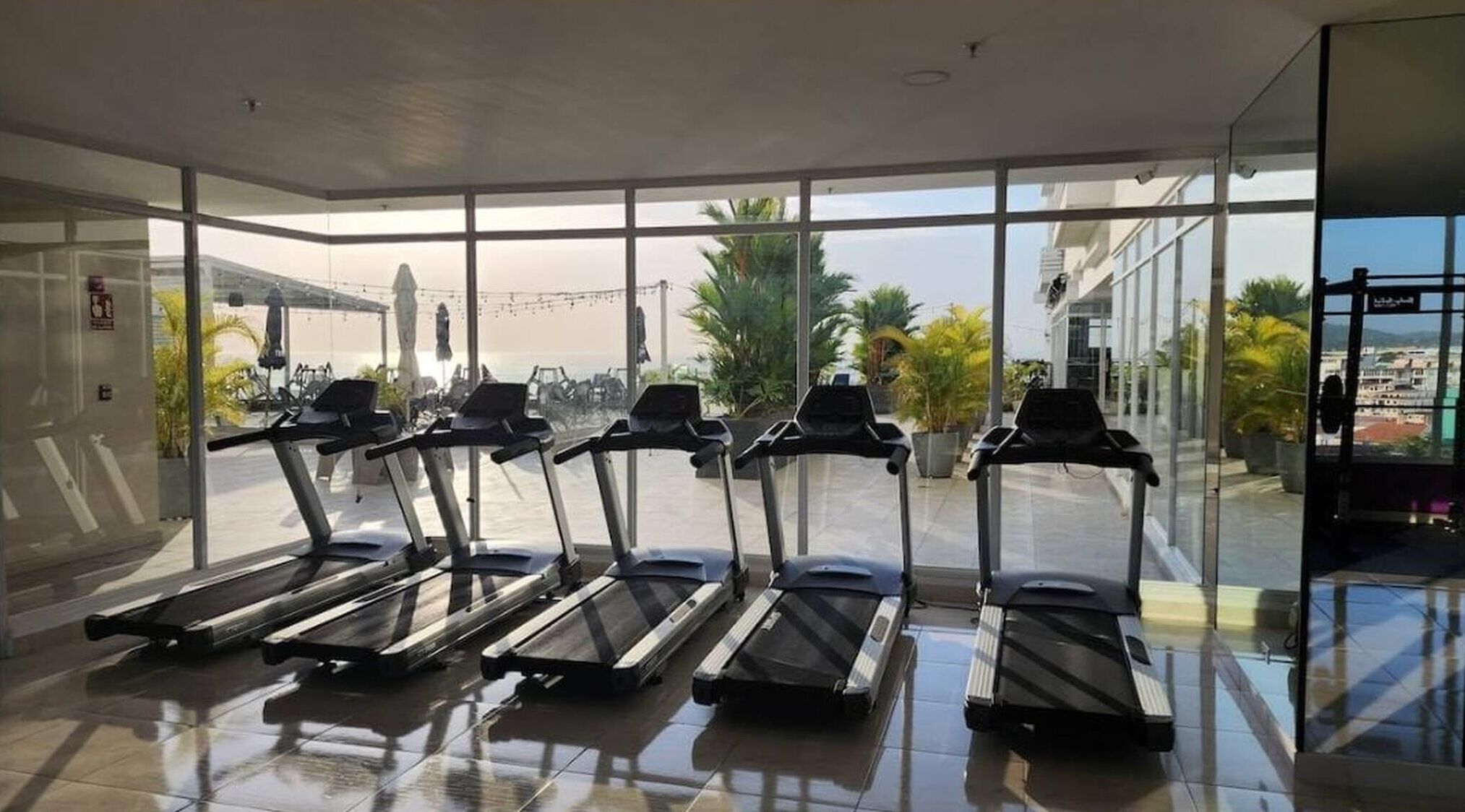 Apartamento, 2 quartos, acessível | Estúdio de fitness