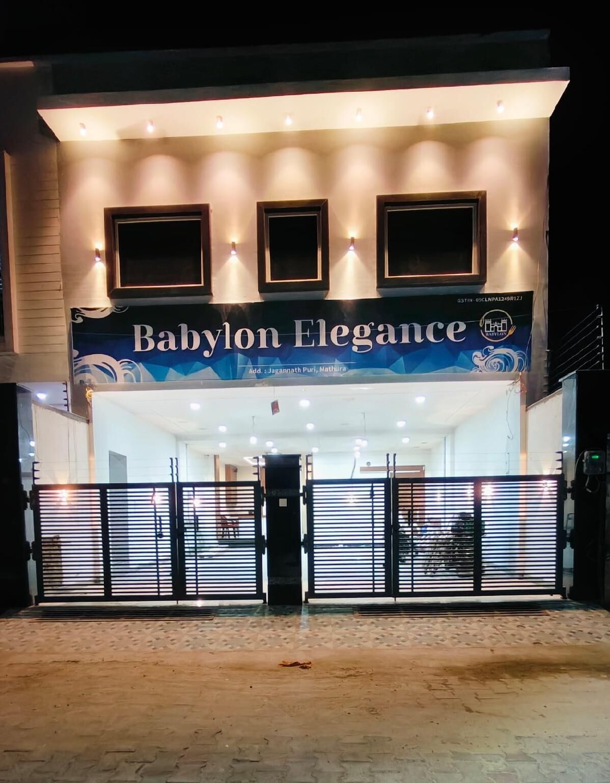 Fachada da propriedade