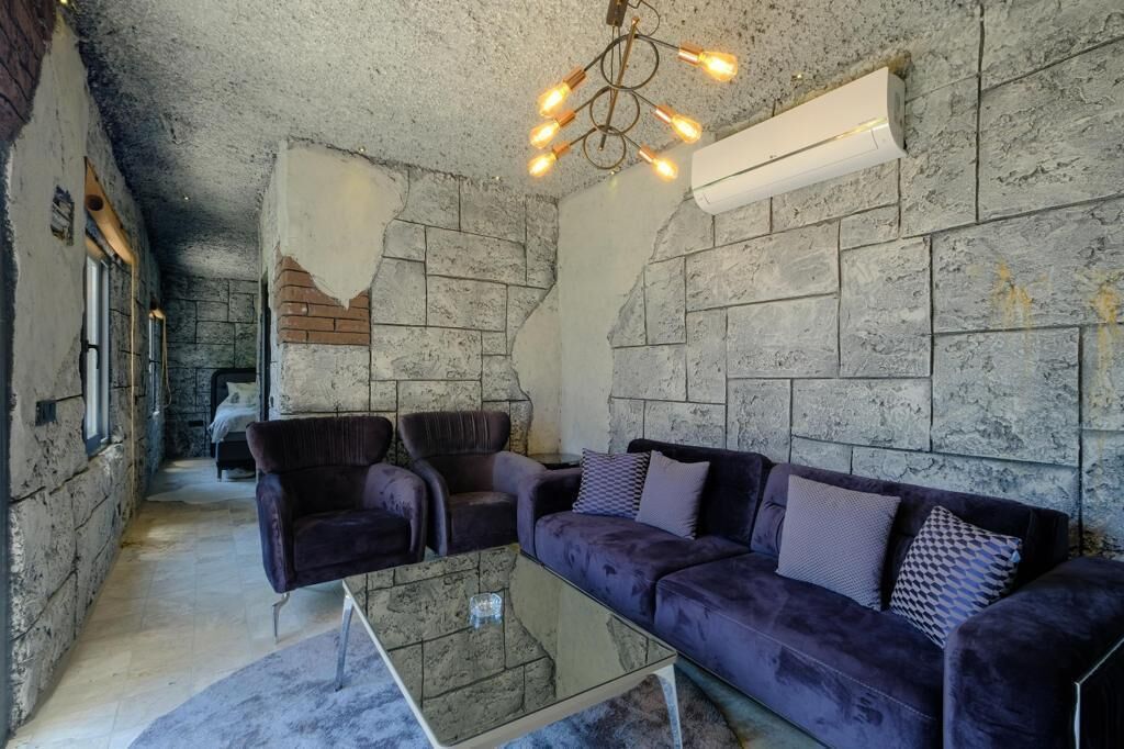 Villa de Luxo, vista para a piscina | Sala de estar | Smart TV, lareira 