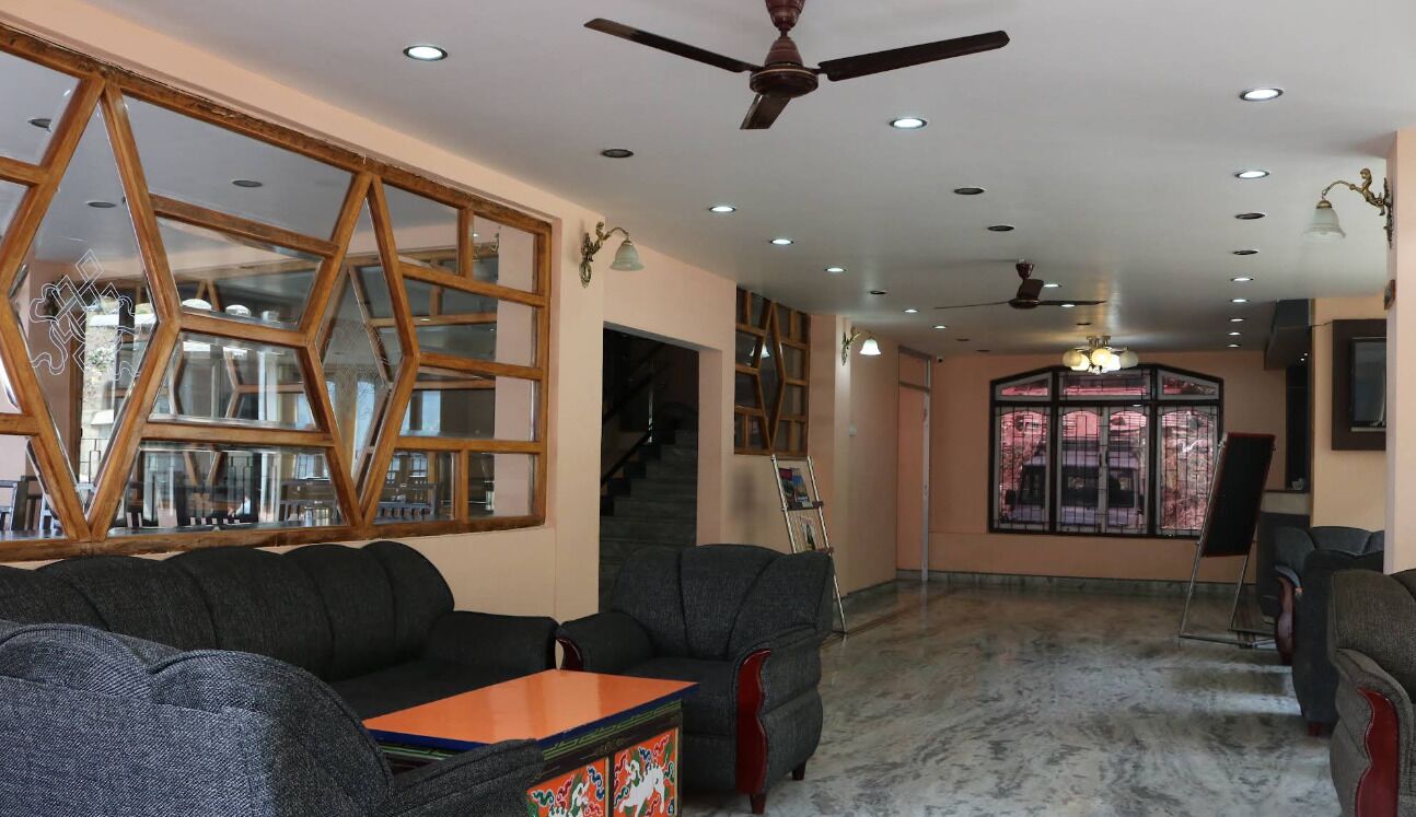 Sala de estar do lobby