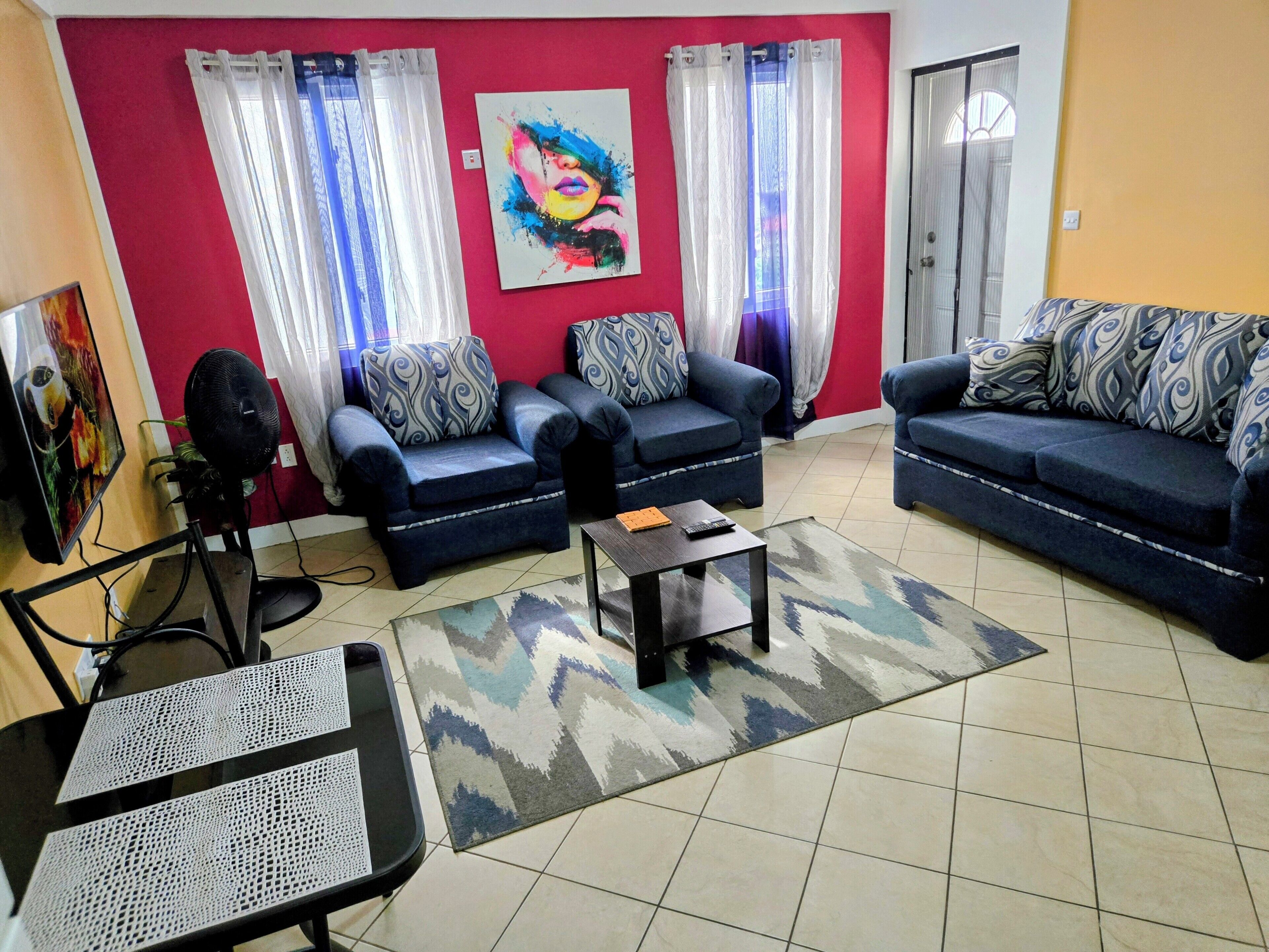 Stunning Ocean, City & Pool View 2 Bedroom Apt. 2 Minutes From Roseau - Roseau