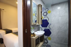 Quarto duplo luxo, para não fumantes | Banheiro