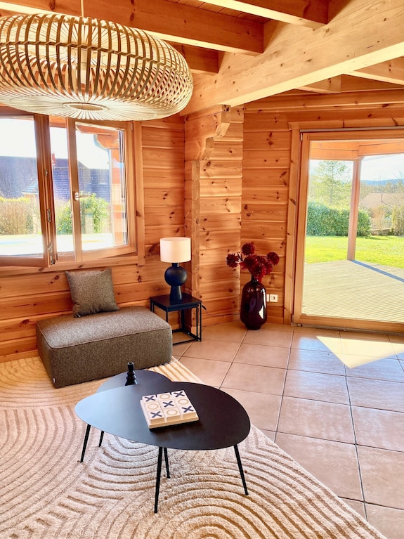 Chalet « Des Lacs » Avec Piscine Privée, Terrasse Privée Et Wi-fi - Lac de Chalain