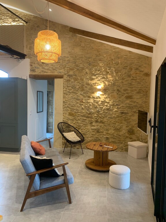 Holiday Home - Les Gîtes De Figon - Private Pool, Wi-fi, Air Conditioning - Bagnols-sur-Cèze