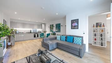 Apartamento, 1 quarto, acessível, varanda | Sala