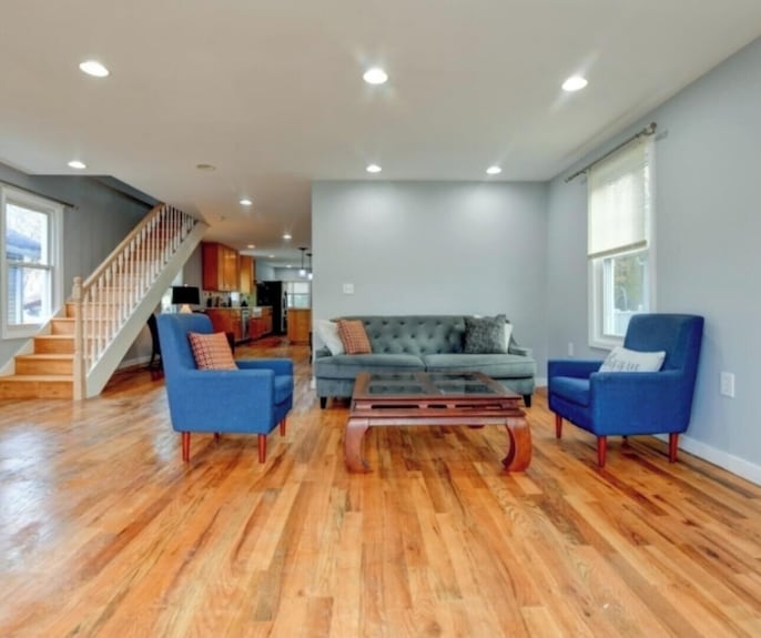 3-bedroom House In Soothing Springfield With Ac And Fitness Room - Morristown, NJ