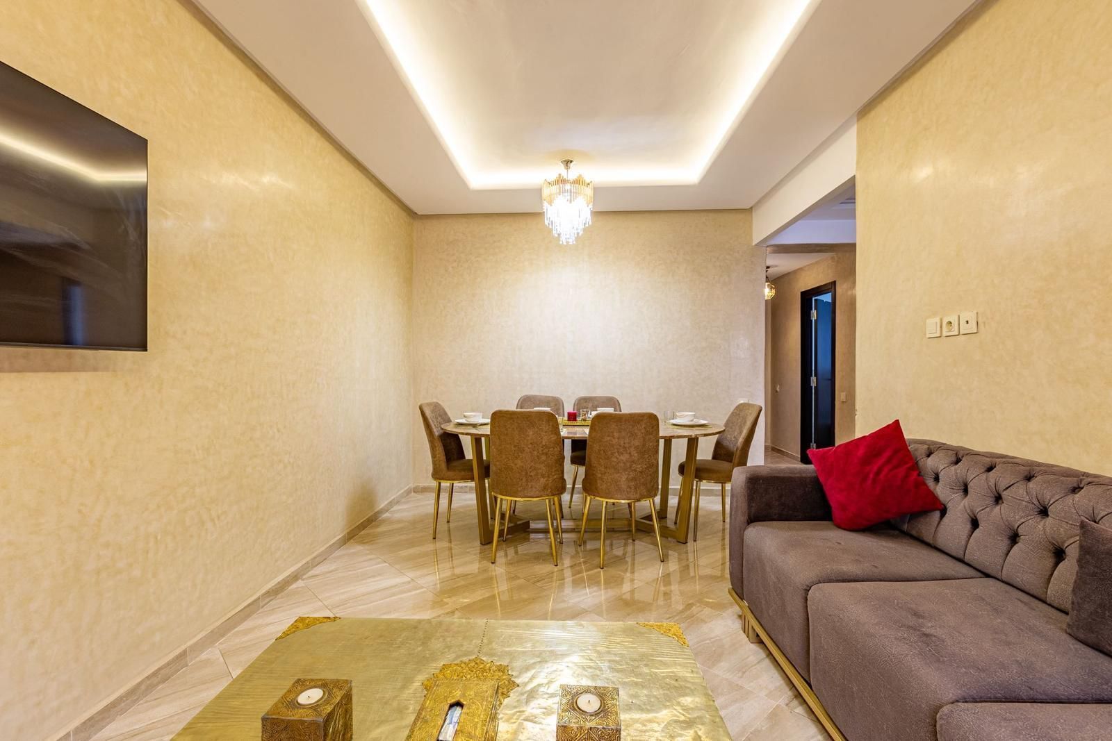 Luxury Apartment In Marrakech City Center, Very Secure And With A Swimming Pool - Morocco