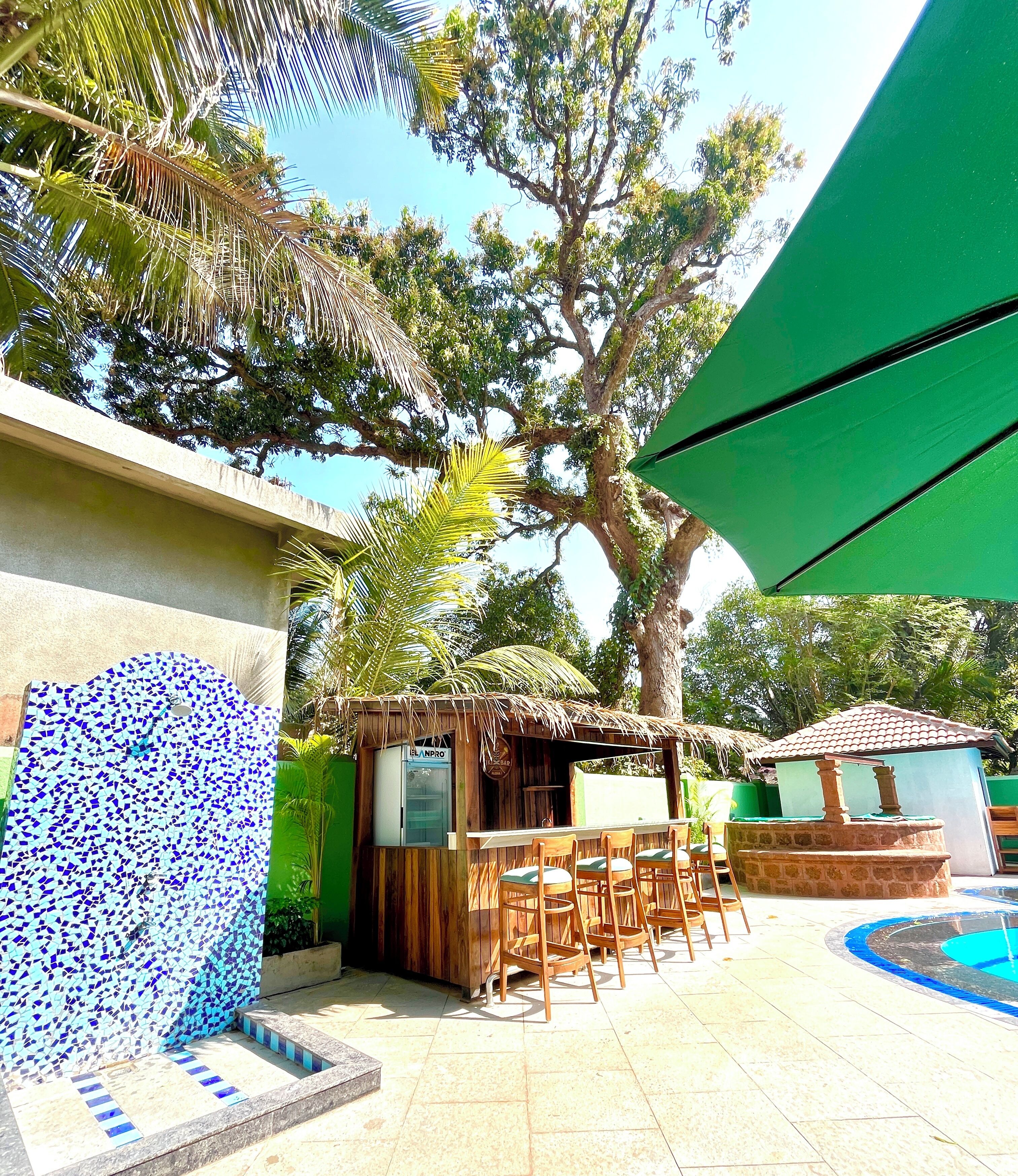 Bar junto à piscina