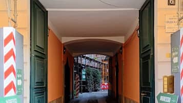 Entrada do alojamento