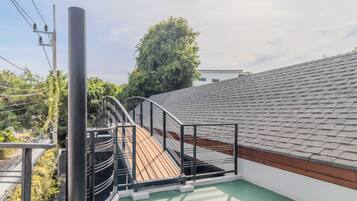 Terraço no piso superior