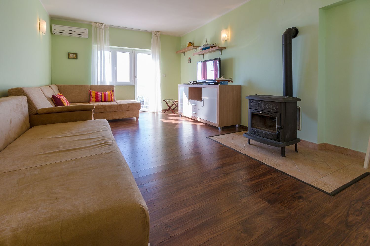 Gemütliches Apartment Mit Traumhaften Meerblick, Grillplatz, Waschmaschine - Crikvenica