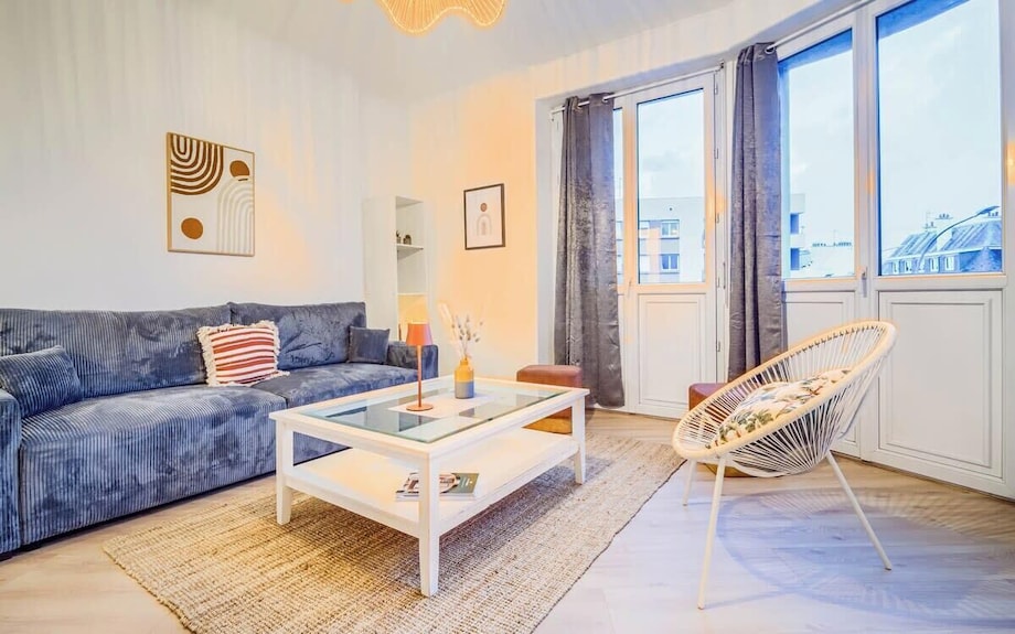 Le Spot Idéal à Lorient Neuf, Spacieux & Chic - Lorient