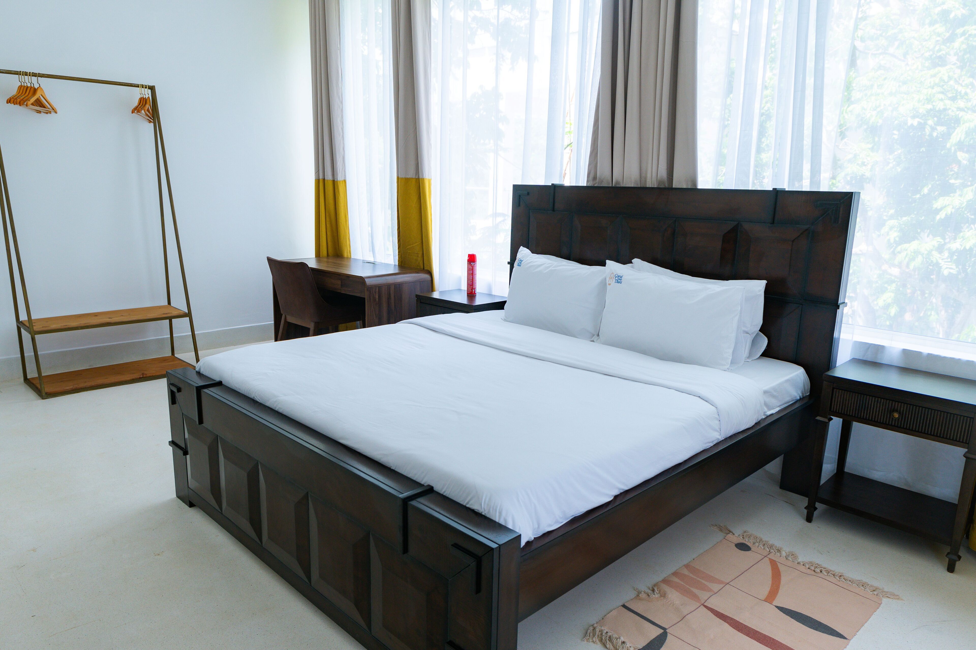 Apartamento Familiar, vista parcial para o oceano | Cofre no quarto, Wi-fi grátis 