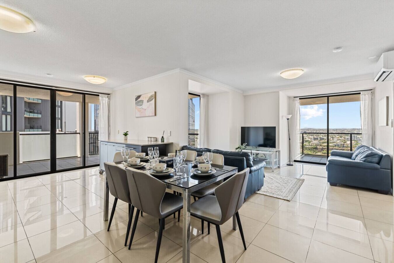 Luxury High-rise 2br Apartment In Brisbane Cbd - Newstead