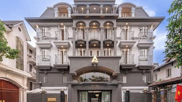 Fachada da propriedade