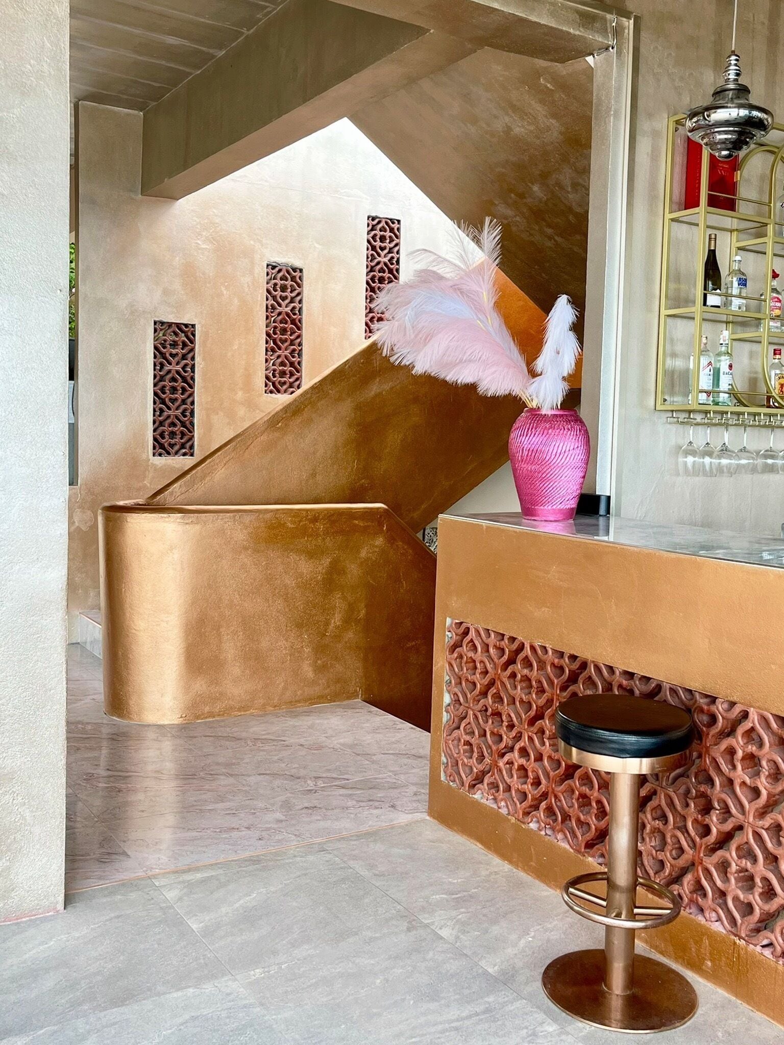 Vila luxo, vista para o mar | Parte interna