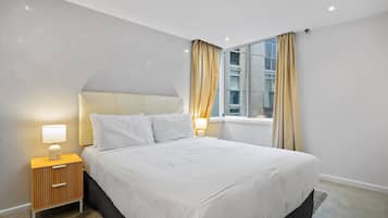 Apartamento | 1 quarto, roupa de cama