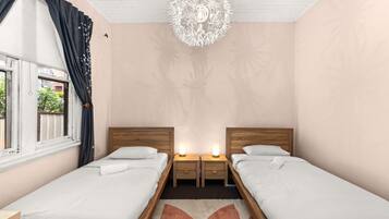 Apartamento | 2 quartos, roupa de cama