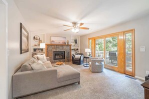 Casa, várias camas, pátio, vista para o jardim (Muse) | Vista do quarto