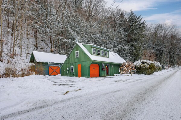 远足、钓鱼、狩猎！绿山河畔之家 - 佛蒙特州