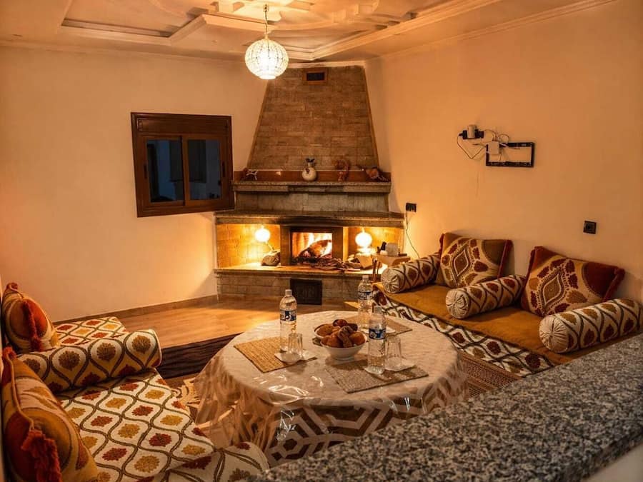 Apartamento Familiar, vista para o jardim | Sala de estar