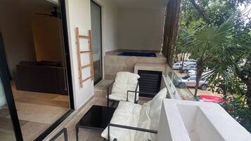 Apartamento, 1 quarto | Varanda