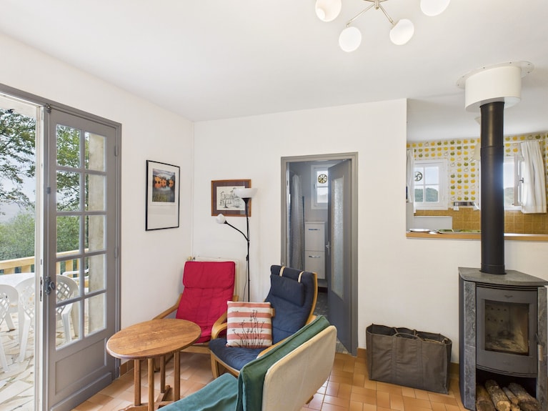 Jolie Vue Sur La Vallée Pour 3 Adultes / 2 Enfants - Les Eyzies-de-Tayac-Sireuil