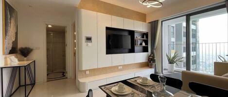 Suite Nobre, 1 quarto, acesso ao Club Lounge, Vista para a cidade | Lençóis de algodão egípcio, roupa de alta qualidade, edredões de penas