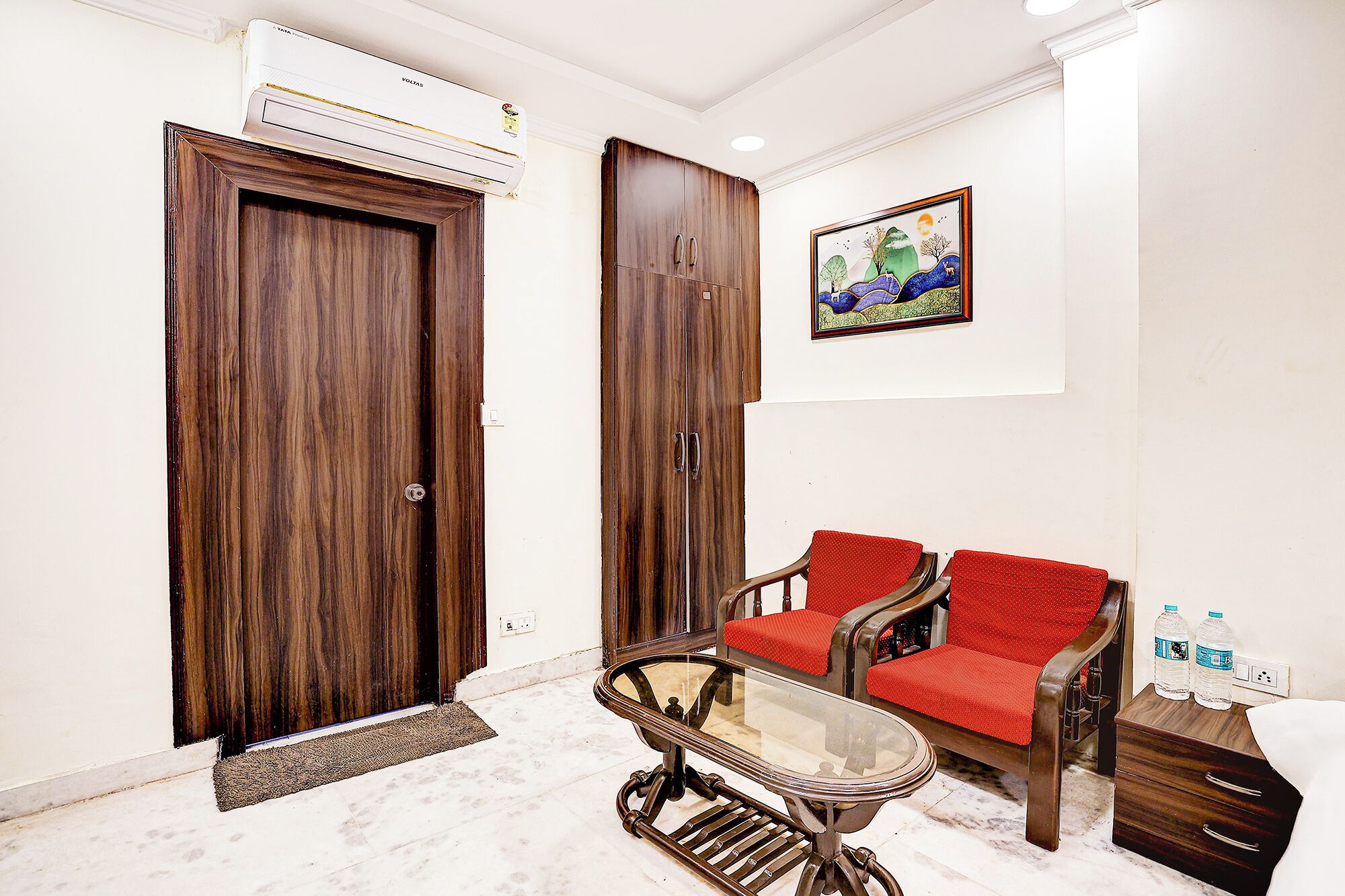 Lençóis de algodão egípcio, roupa de alta qualidade, cofre no quarto 