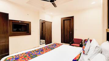 Lençóis de algodão egípcio, roupa de alta qualidade, cofre no quarto