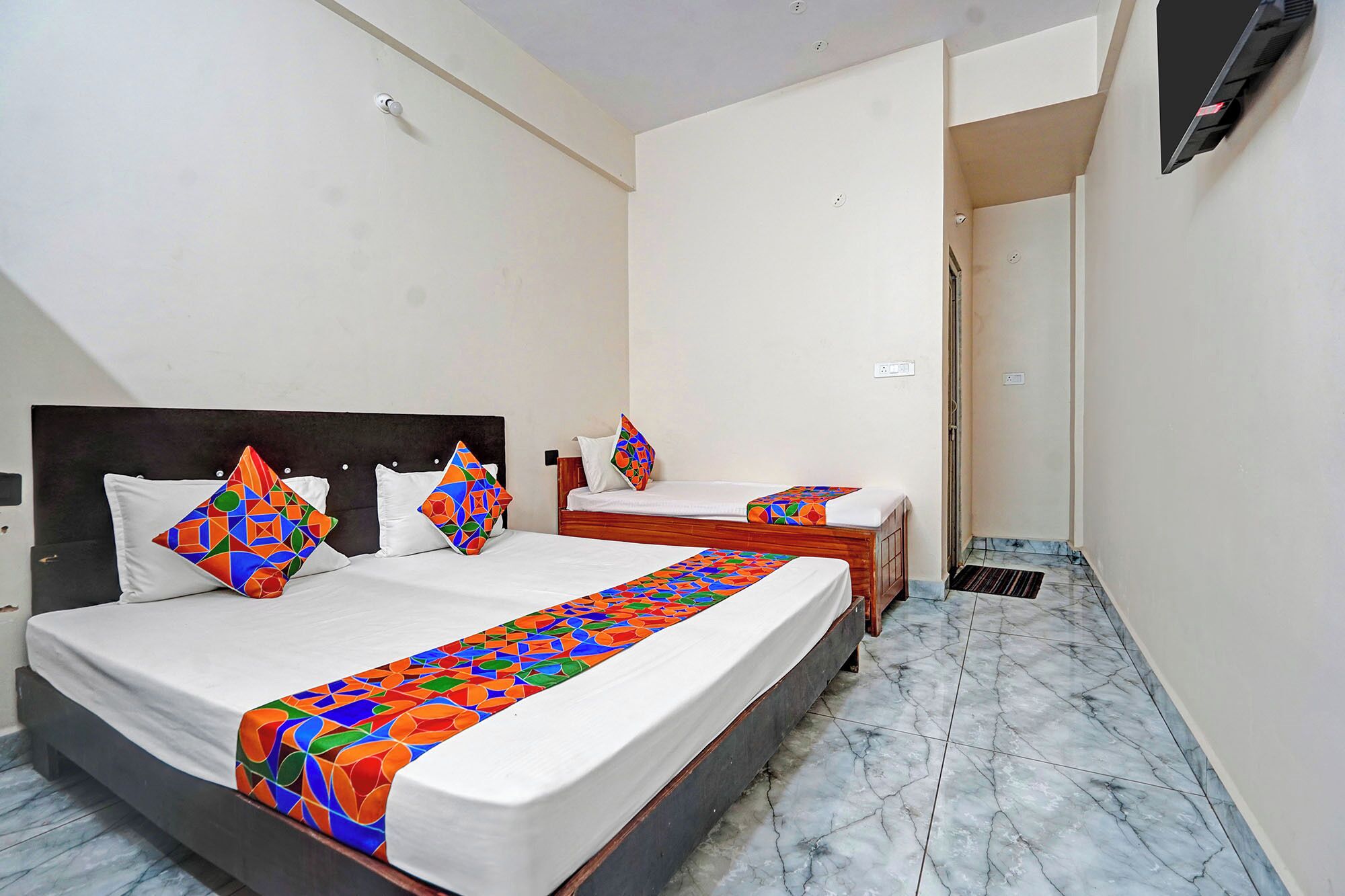 Lençóis de algodão egípcio, roupa de alta qualidade, cofre no quarto 